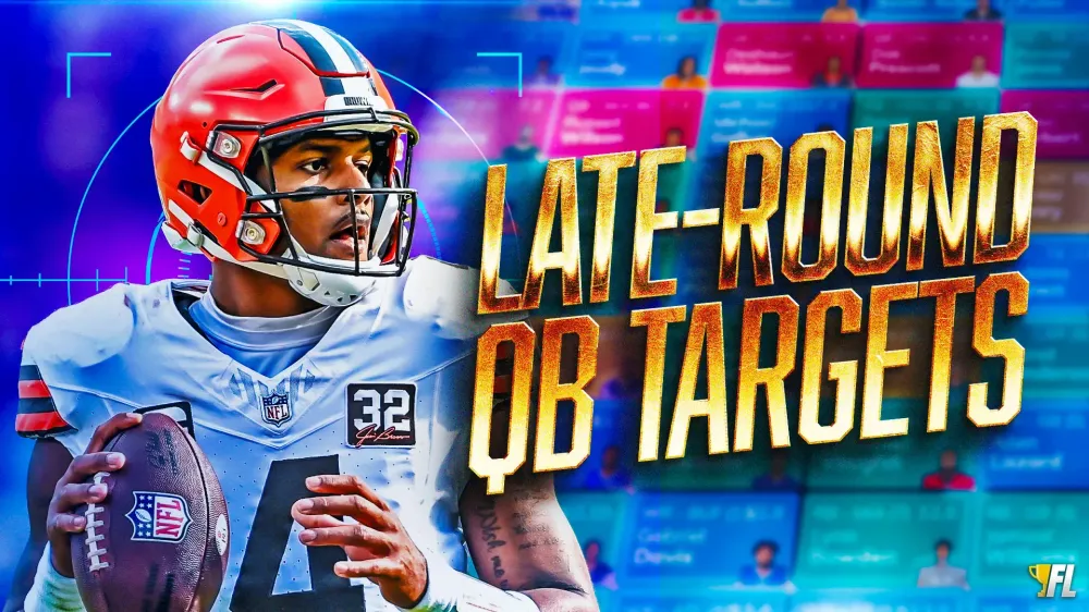 Late-Round QB Targets For Early Fantasy Football Drafts: Give Deshaun ...