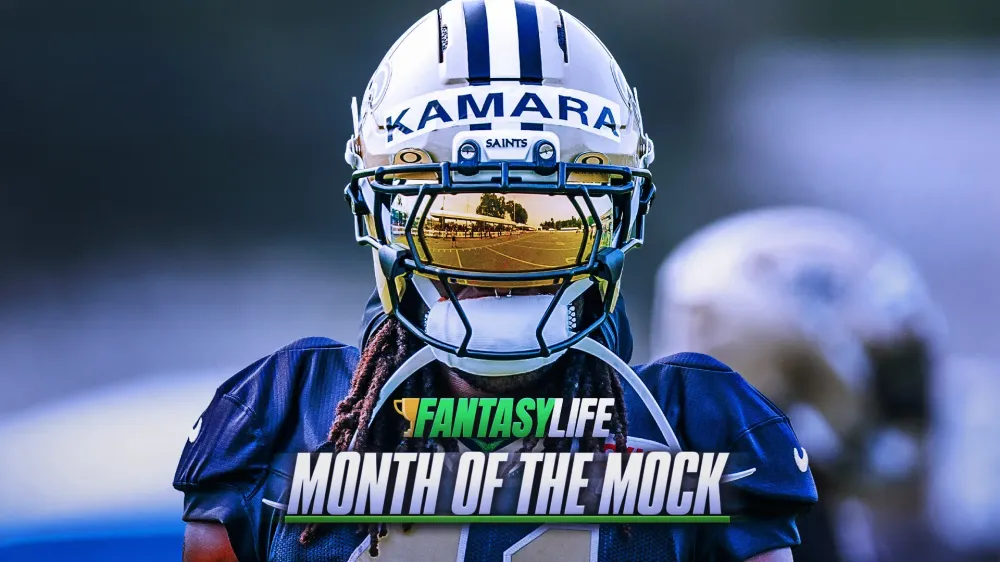 Fantasy Football Mock Draft From The 1.08: Targeting Alvin Kamara ...