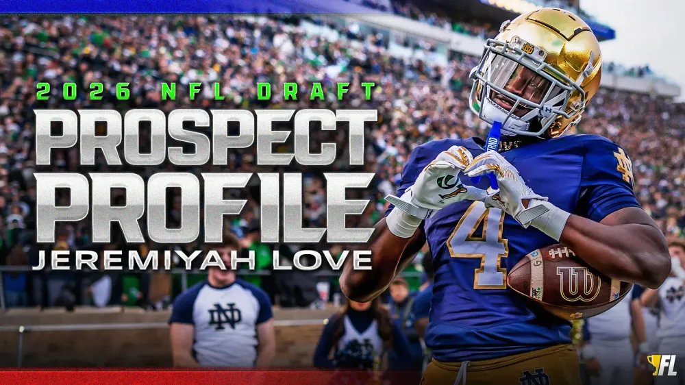 Jeremiyah Love Nfl Draft Scouting Report Hot Nasty Badass Speed